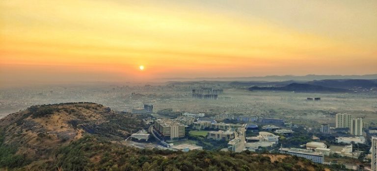 Marunji Backside Hill Pune -Sunrise sunsets view from this hill are amazing