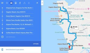 Exploring North Goa on a 3 day budget trip from Pune (INR 3500)