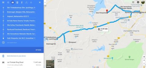Nashik City – An exciting two day trip from Pune/Mumbai/Surat (INR 1500)