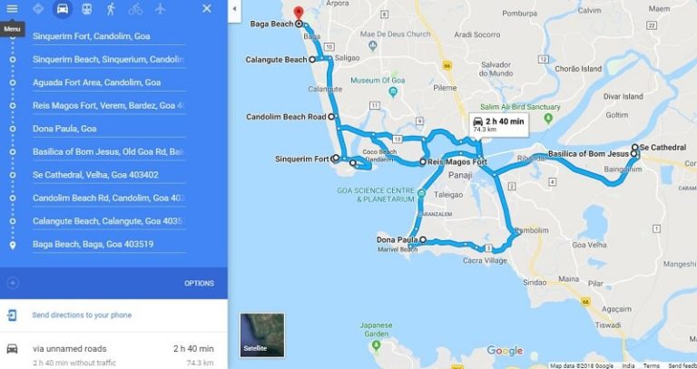 Exploring North Goa on a 3 day budget trip from Pune (INR 3500)