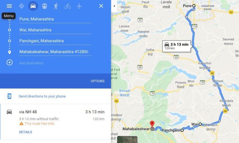A two-day road trip exploring Mahabaleshwar, Panchgani and Wai from ...