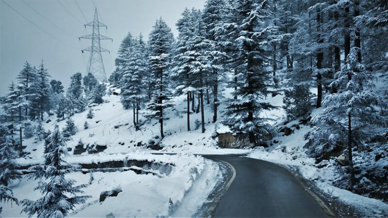 Kalpa in winters –Experience snowfall amidst the Kinnaur Kailash mountain