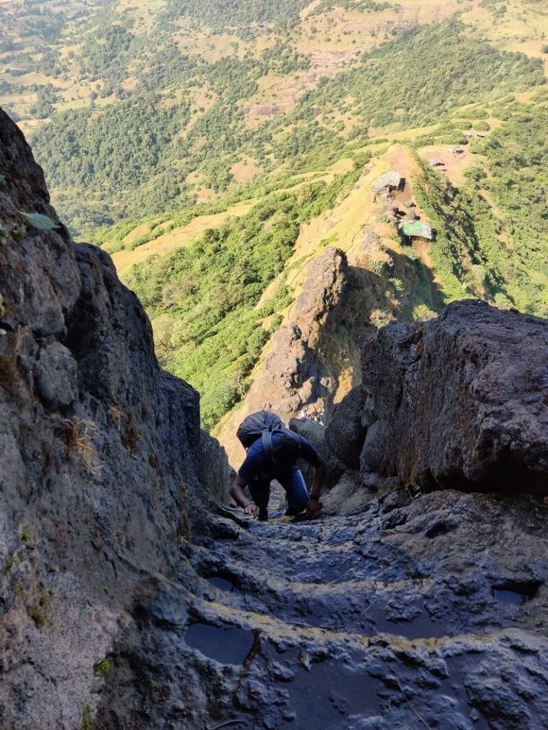 Harihar Fort trek – Is it all about the rock cut staircase?
