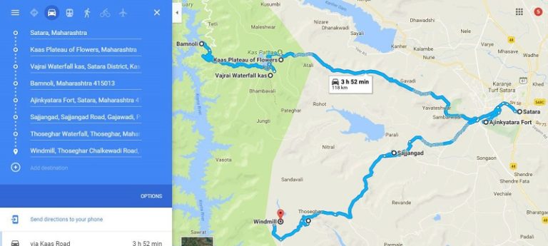 Satara –A road trip to Maharashtra’s Valley of Flowers from Pune(INR 800)