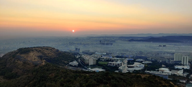 Marunji Backside Hill Pune -Sunrise sunsets view from this hill are amazing