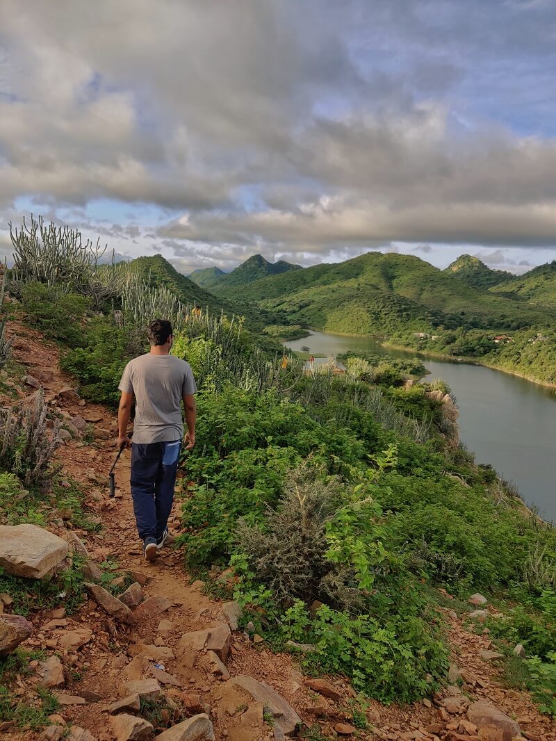 Bahubali Hills Udaipur - A short hike to the Heaven!!